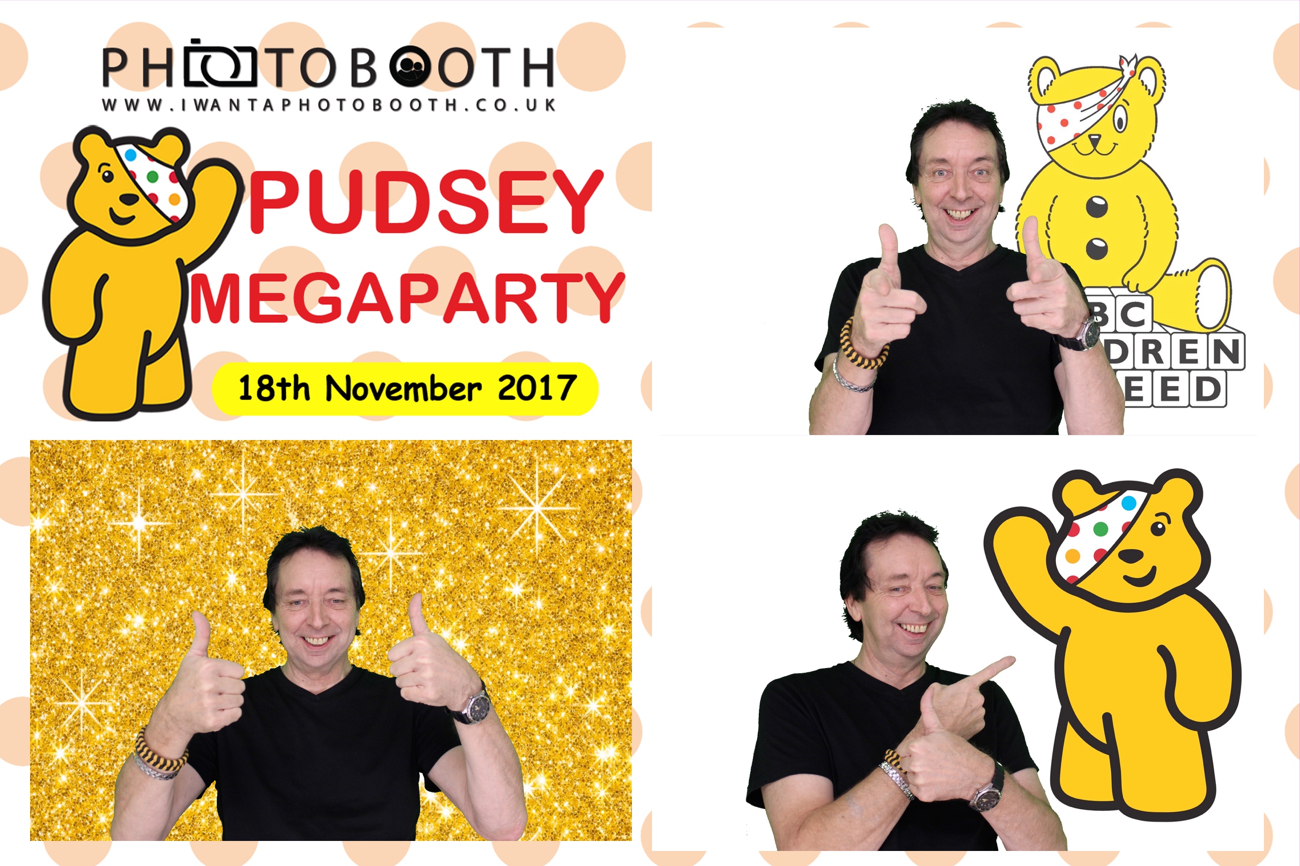 Pudsey Mega Party 2017 - I Want A Photo Booth